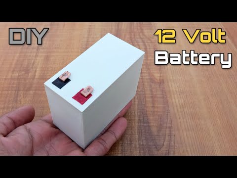 How To Make 12 Volt Battery Using Old Laptop Batteries | Diy 12V Li- ion Battery | Creativeshivaji