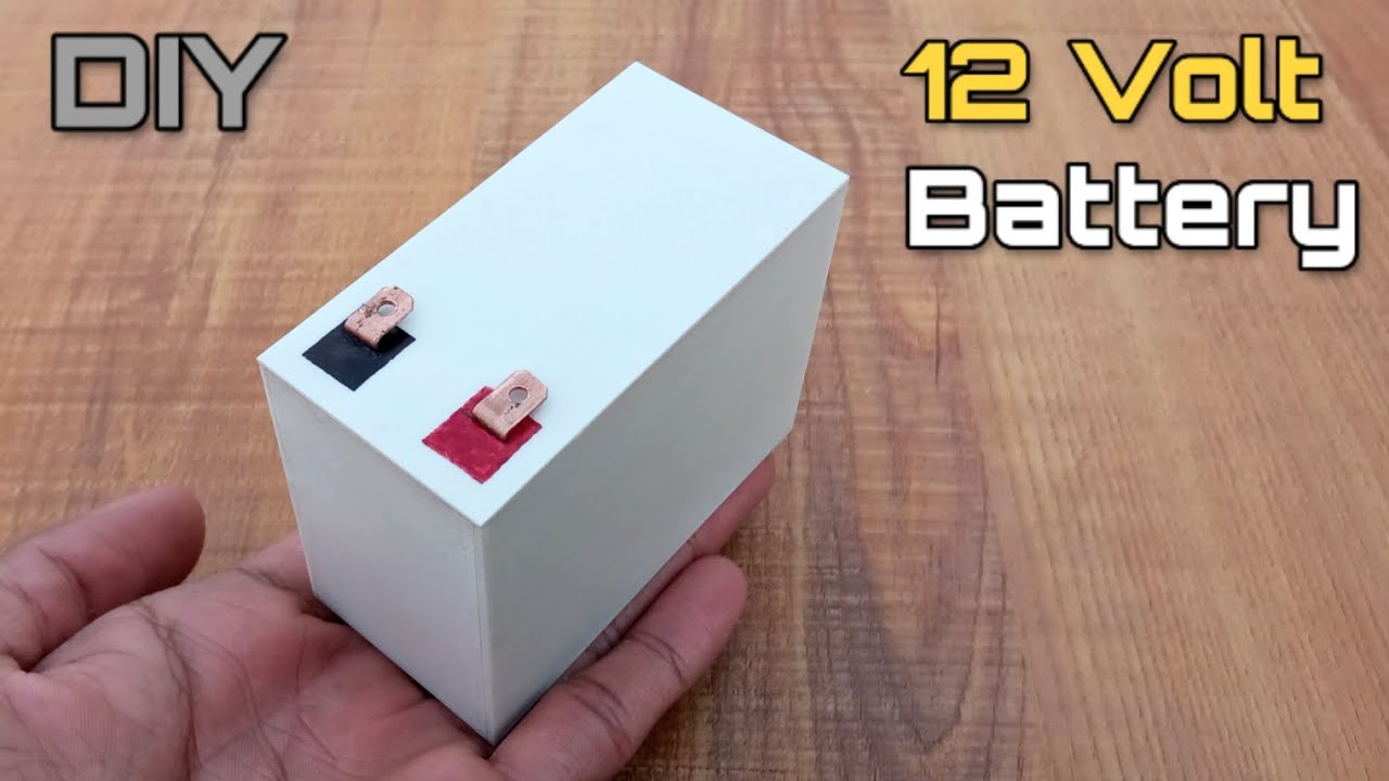 How To Make 12 Volt Battery Using Old Laptop Batteries | Diy 12V Li ...