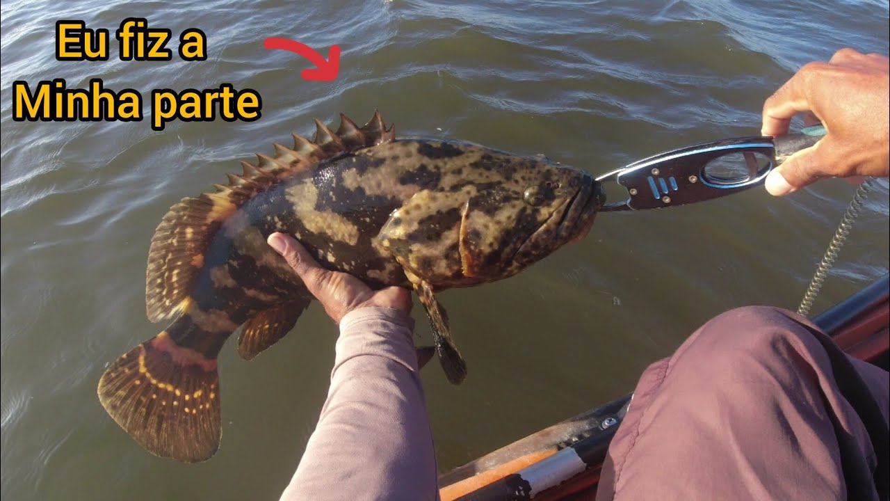 Peixe Mero, Vamos fazer a nossa parte. Pesca com caiaque - YouTube