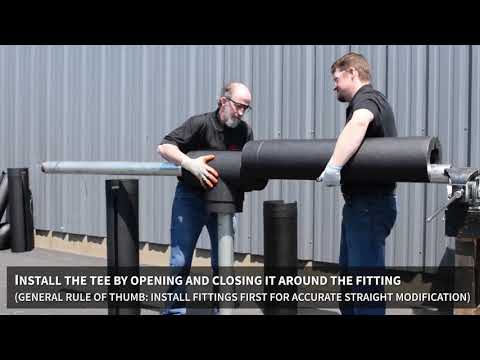 30 Sec Install 8' and TEE - YouTube
