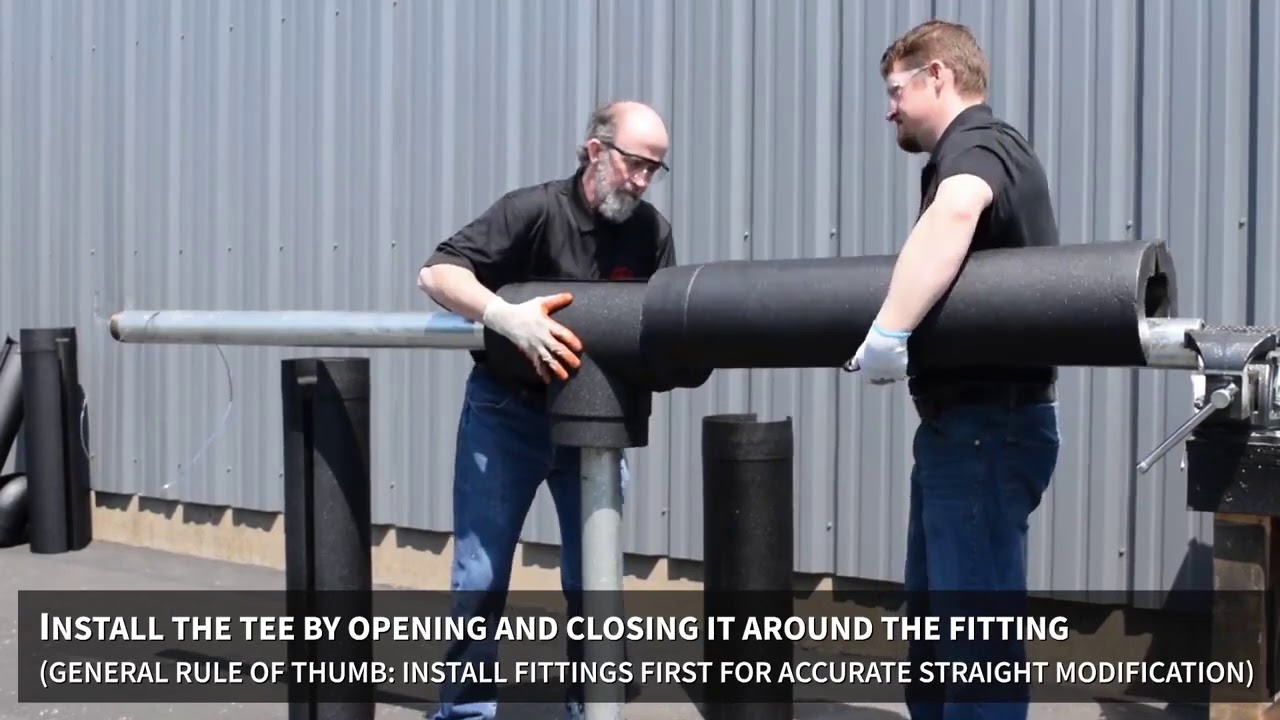 30 Sec Install 8' and TEE - YouTube