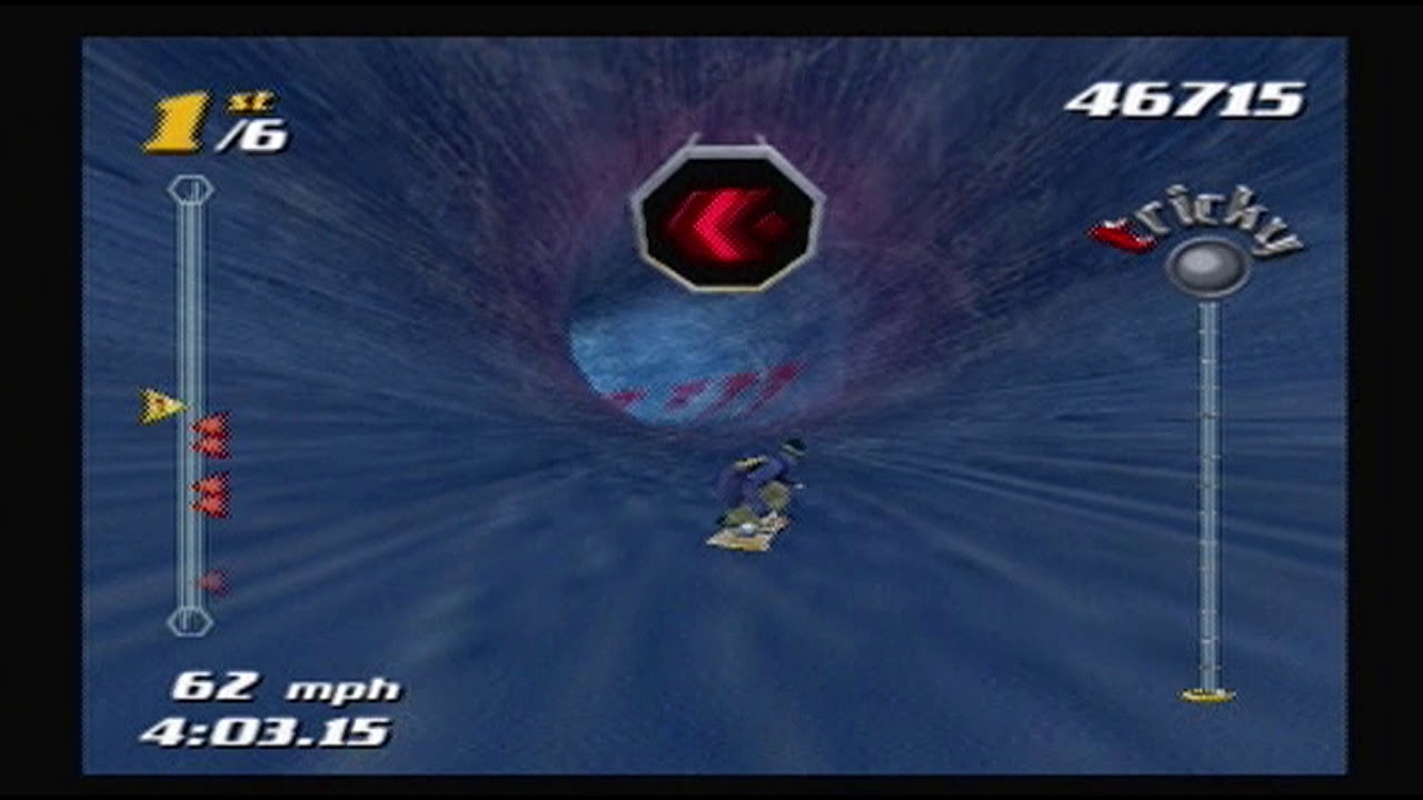 SSX Tricky - Mac World Circuit - Alaska Race - YouTube