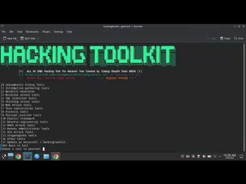 All In One Hackingtoolkit for Hackers and Cybersecurity Specialist @techackode - YouTube