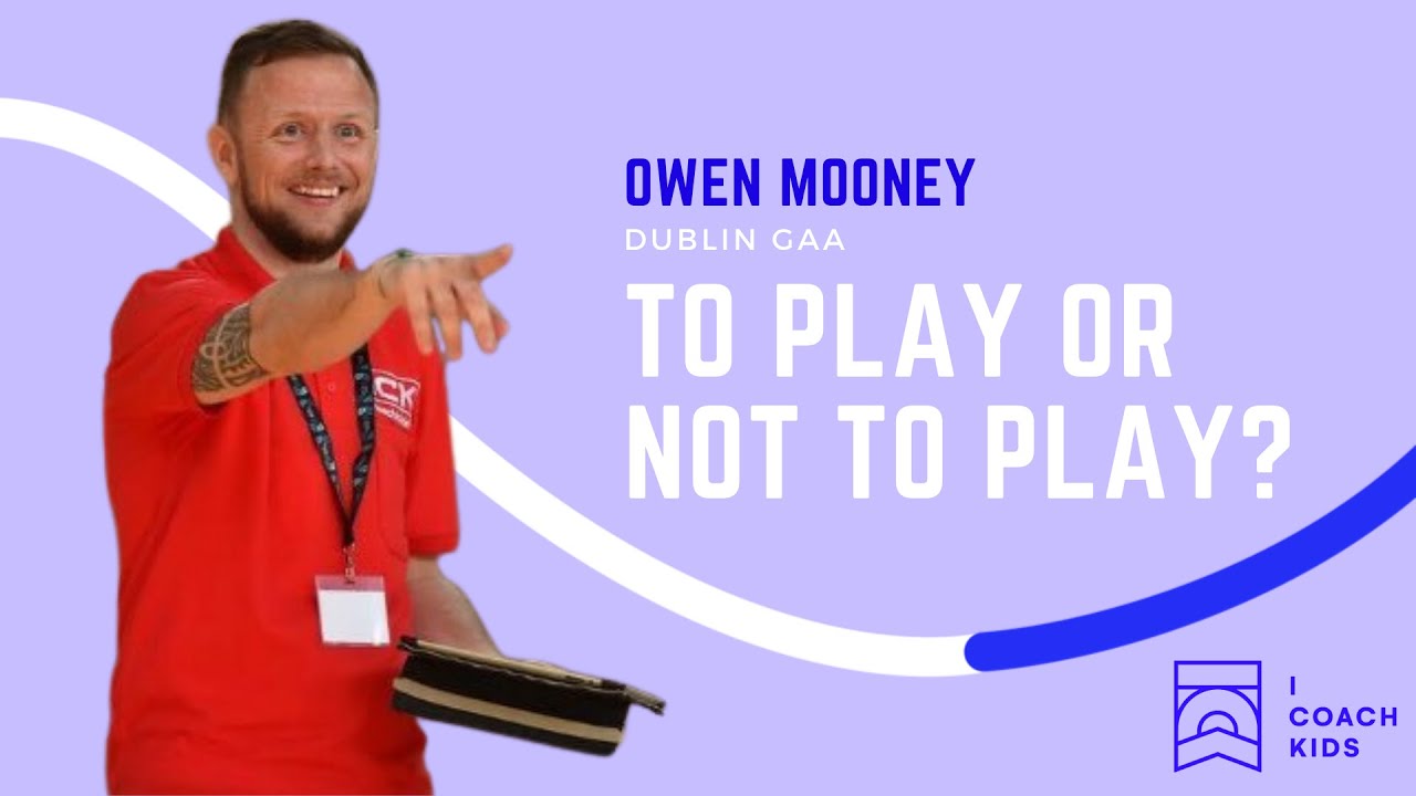 To Play or Not to Play - Owen Mooney - YouTube