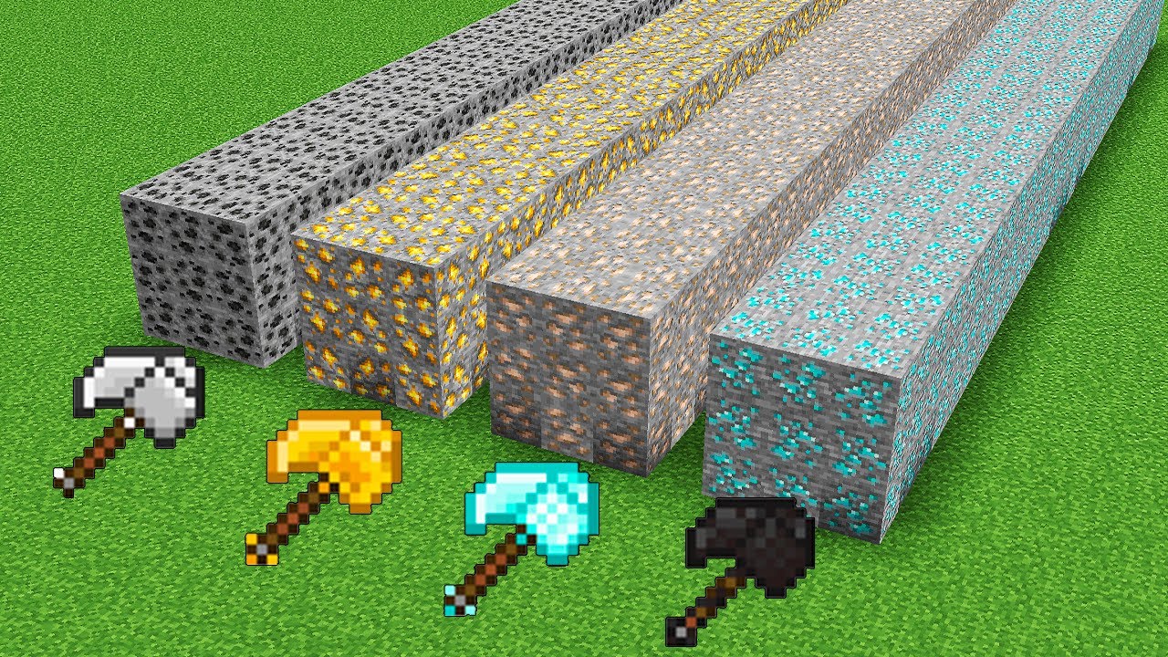 which 3x3 pickaxe is fastest ? - YouTube