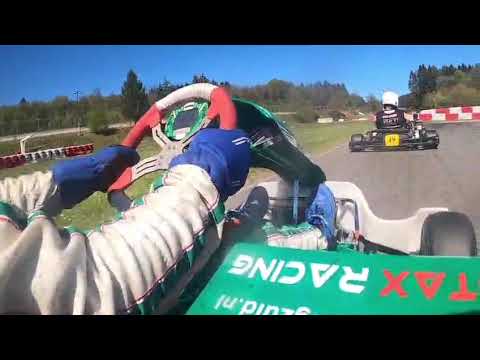 Jordy.S. Karting behind RM19-Racing at RACB Spa 