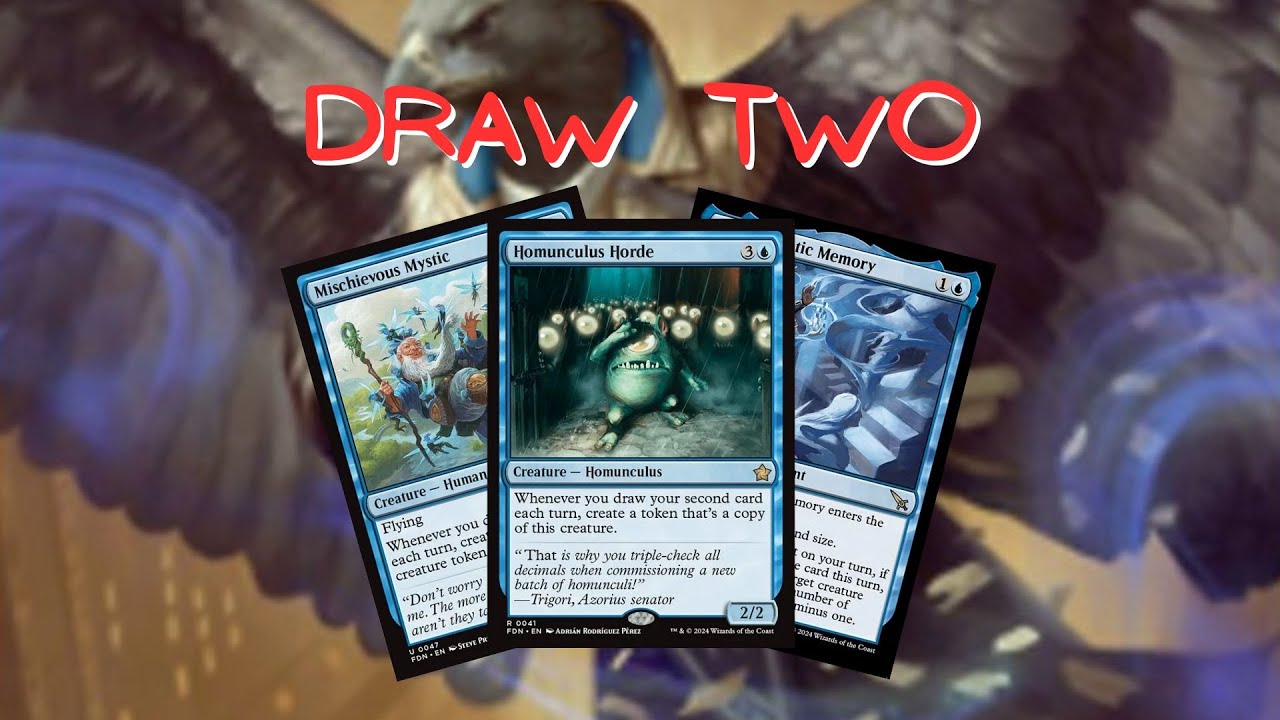 Dimir Draw Two | Magic the Gathering Arena | Foundations | Pioneer ...