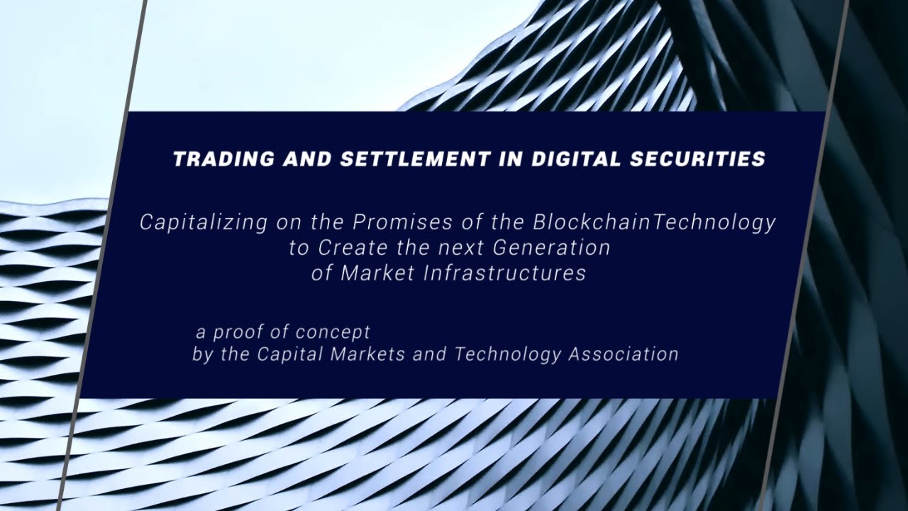 Trading and Settlement in Digital Securities - YouTube