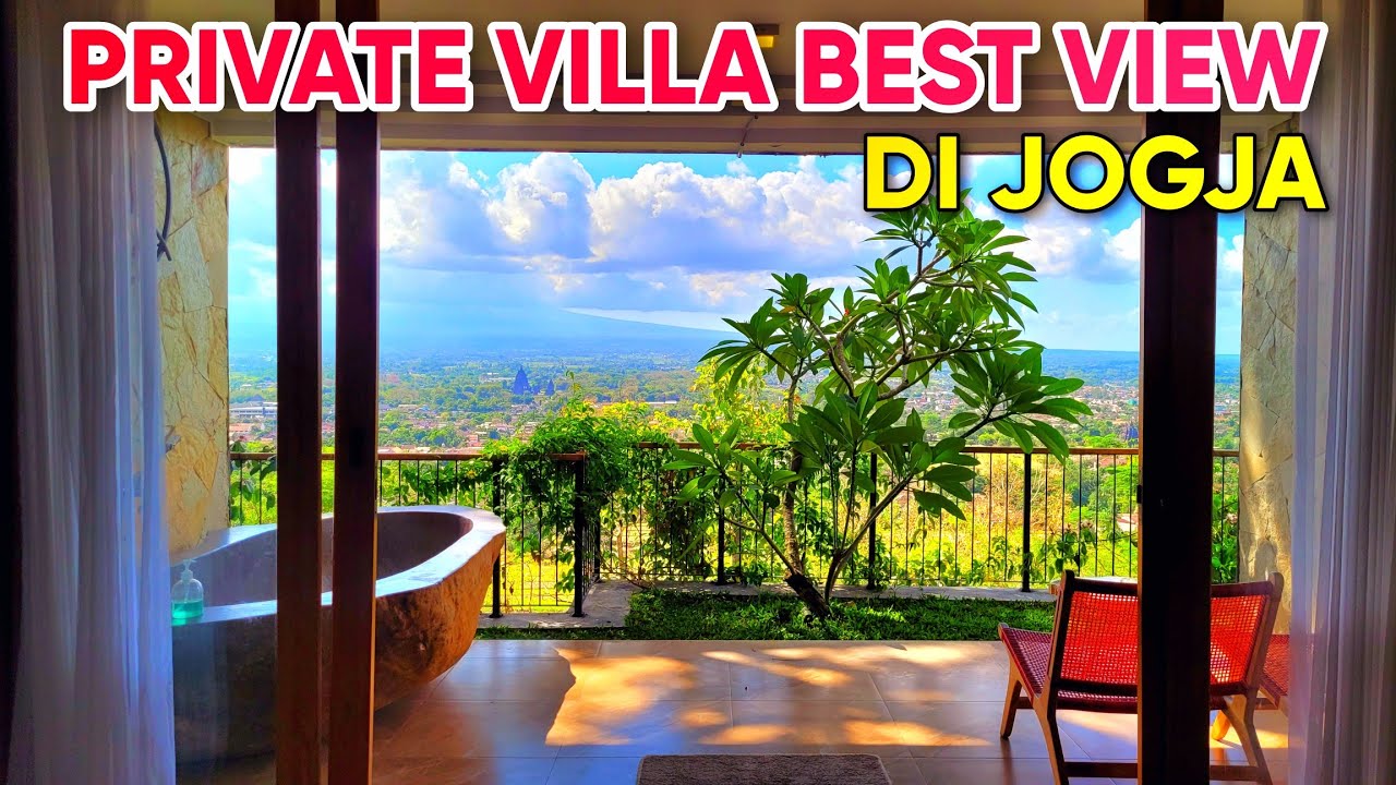 HIDDEN GEM VILLA & RESTO DI JOGJA | LIBURAN DI JOGJA| WEDDING VENUE | VIEW TERBAIK | CANDHARI ...