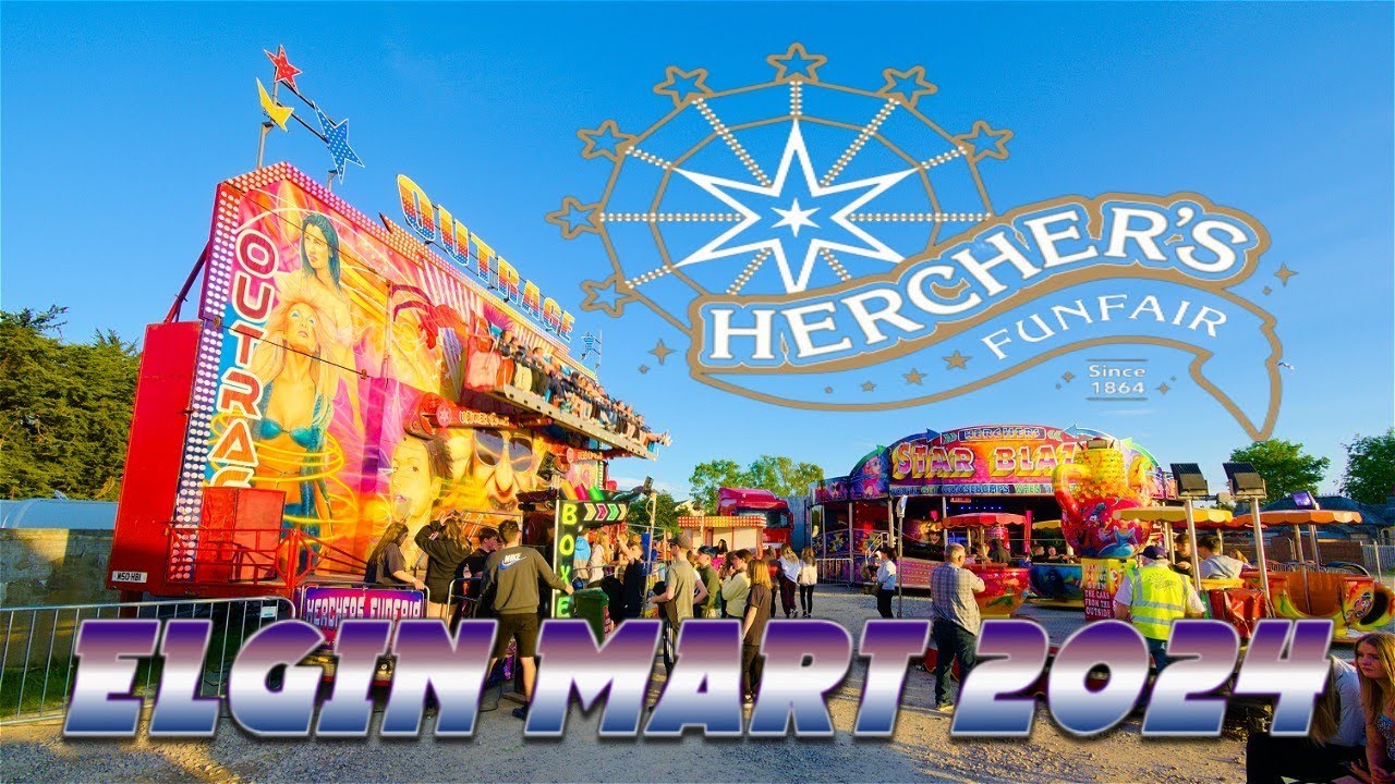 Herchers Family Funfair Elgin Mart 2024 - YouTube