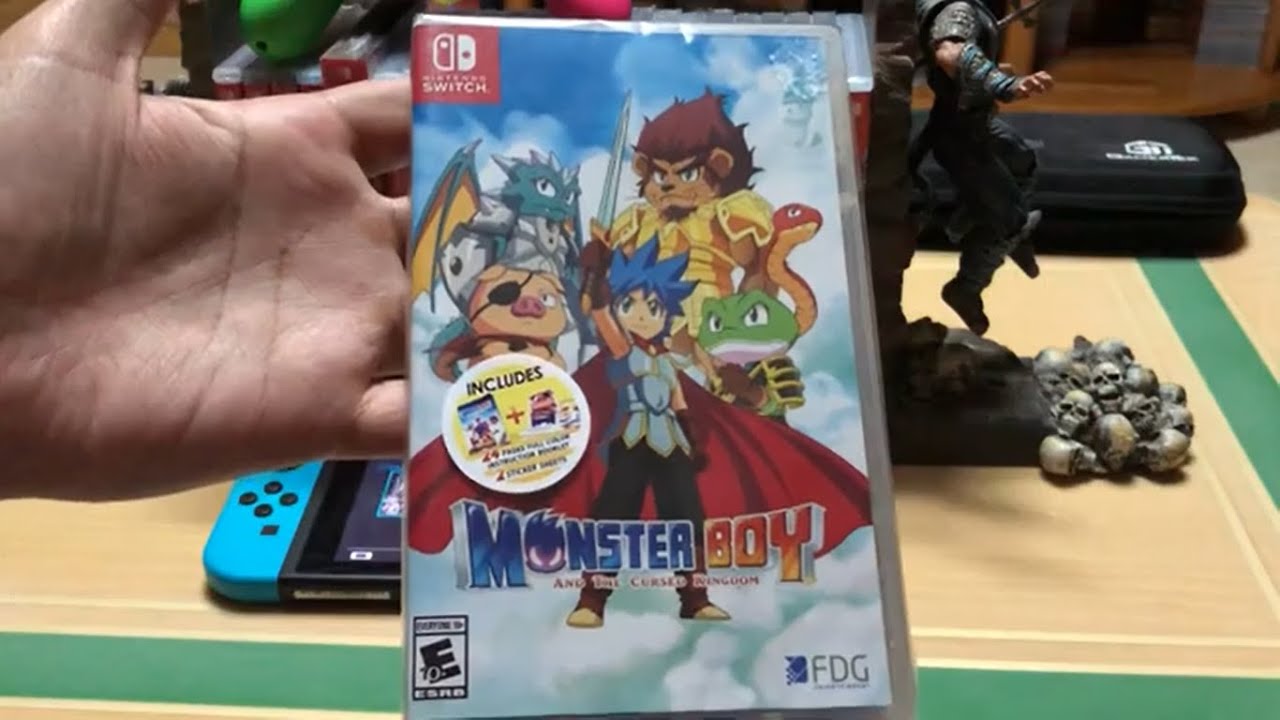 Monster Boy and the Cursed Kingdom for Nintendo Switch Unboxing ...
