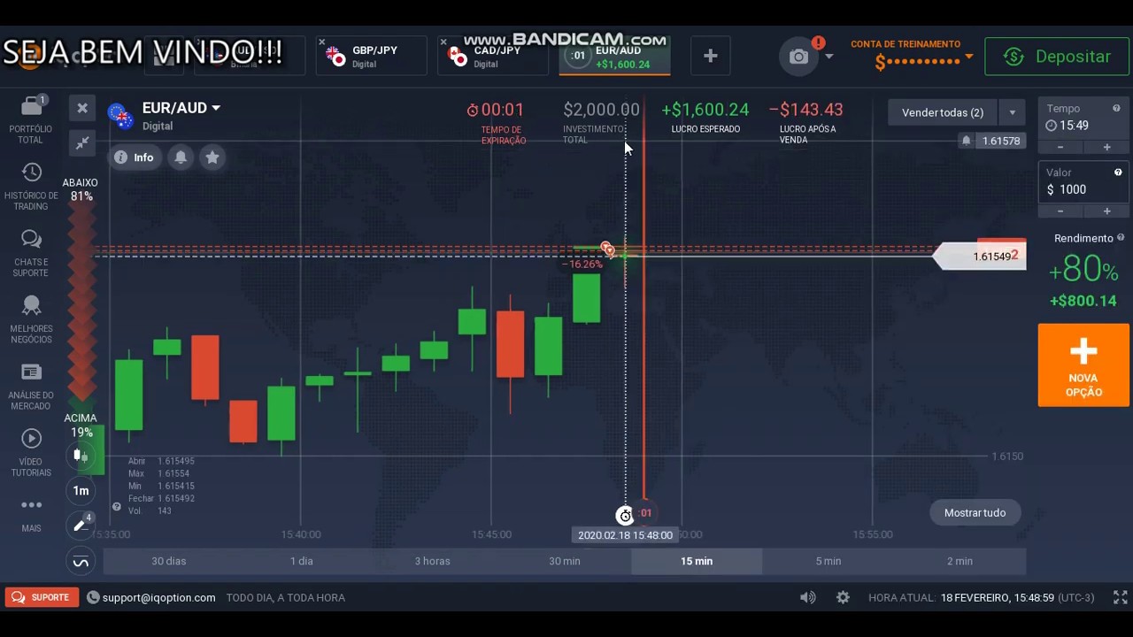OPERANDO JUNTO COM O DOM FOREX. ASSERTIVIDADE É MUITO BOA! SE INSCREVA ...