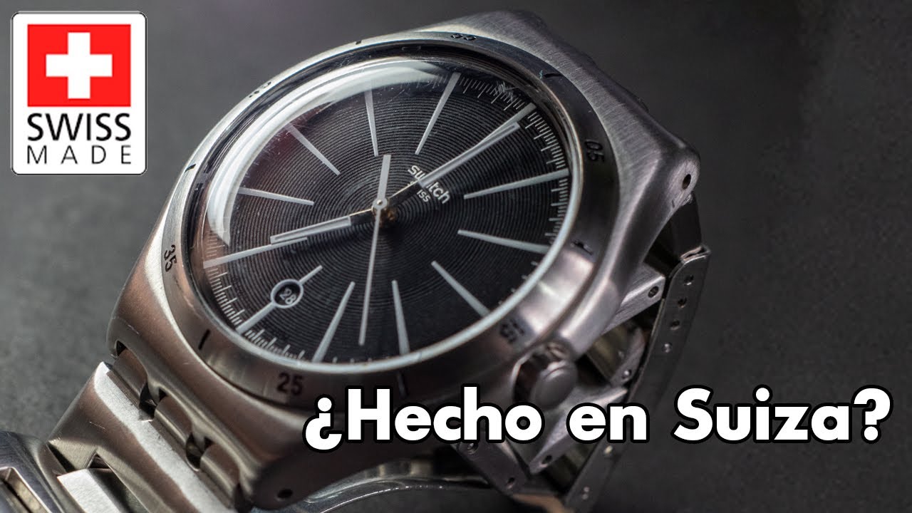 Es Swatch Hecho en Suiza? | Relojes Suizos - YouTube
