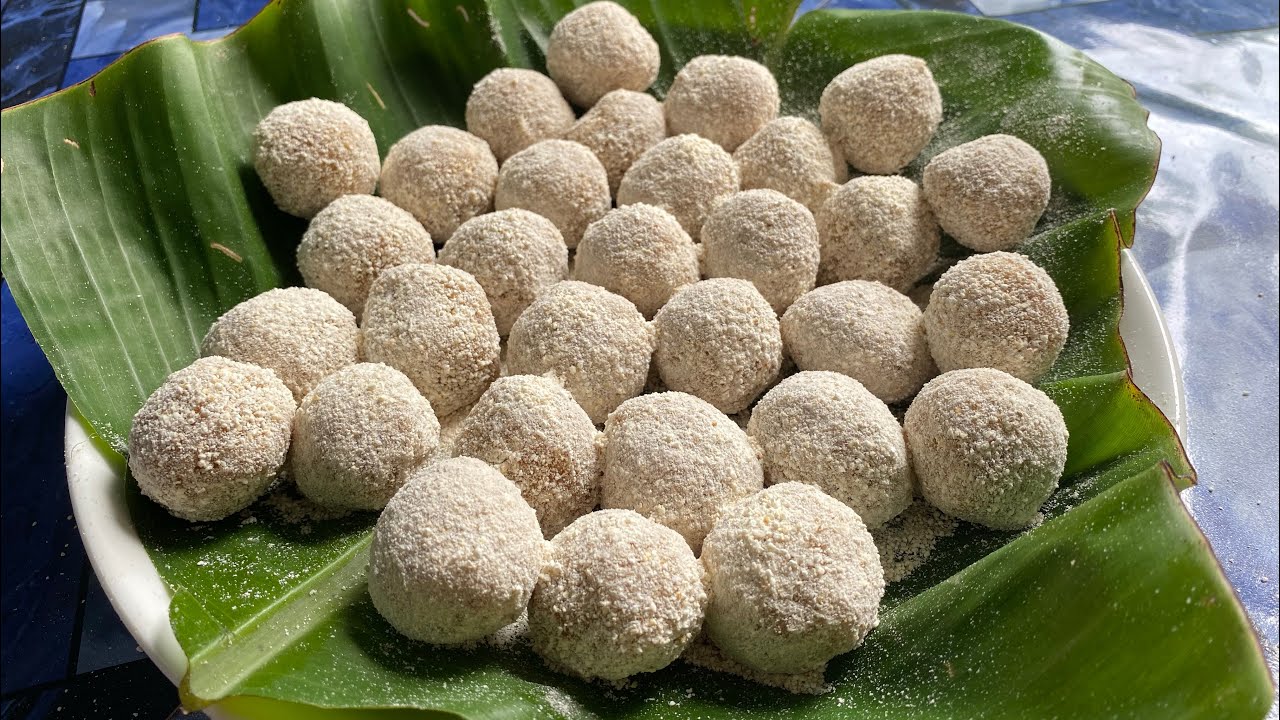 Buah Gomok | Tepung Gomak Tradisi Orang Kelantan | Mudah Dan Sedap - YouTube