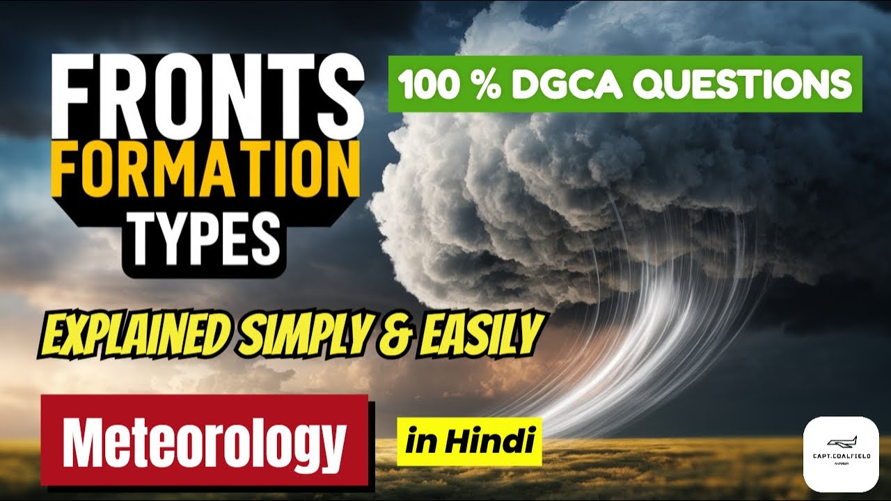 Fronts : Formation, Types(Warm, cold occluded & Stationary Front) CPL ...