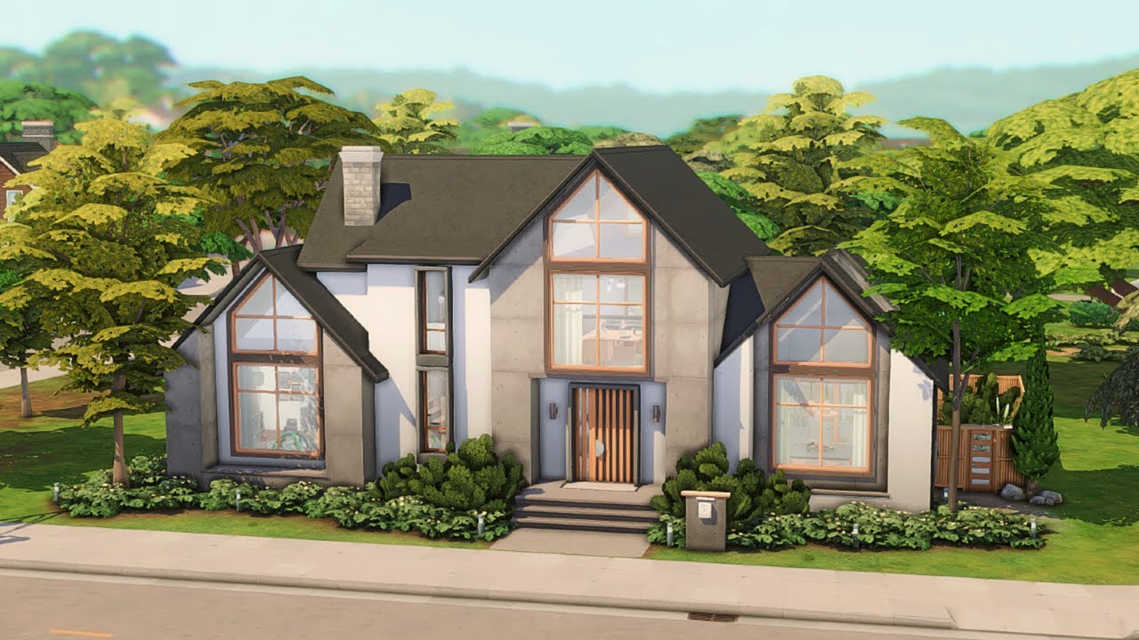 San Sequoia Contemporary No CC | The Sims 4 | Twisted Tales - YouTube
