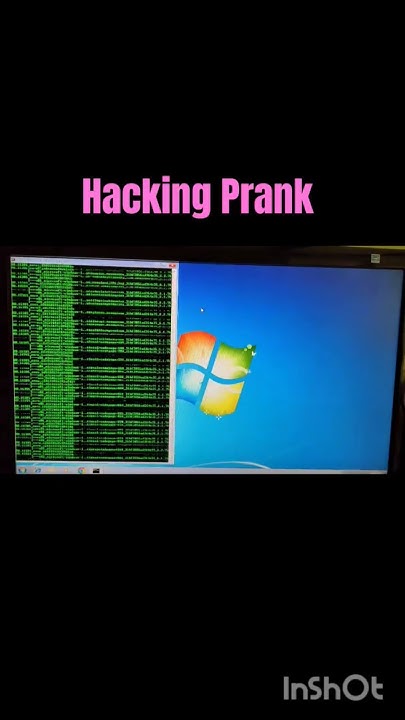 Computer Hacking Prank #shorts funny prank #prank hacking using cmd ...