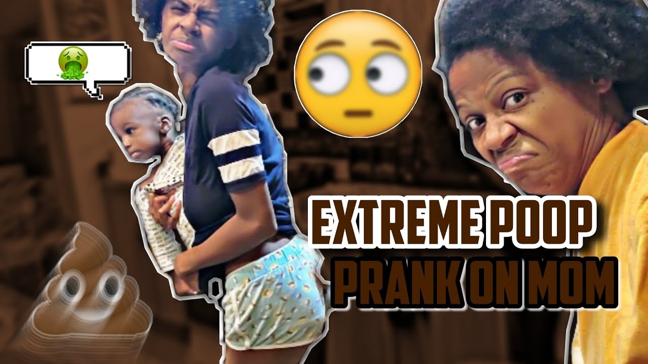 EXTREME POOP PRANK ON MOM | I POOPED ON MYSELF | SAS TV PRANKS - YouTube