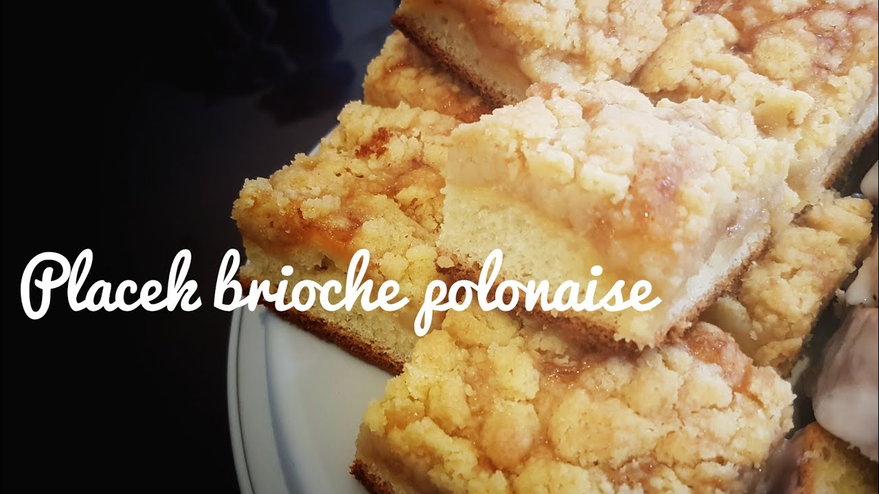🥧PLACEK Brioche gâteau crumble polonais recette Facile et Rapide ...