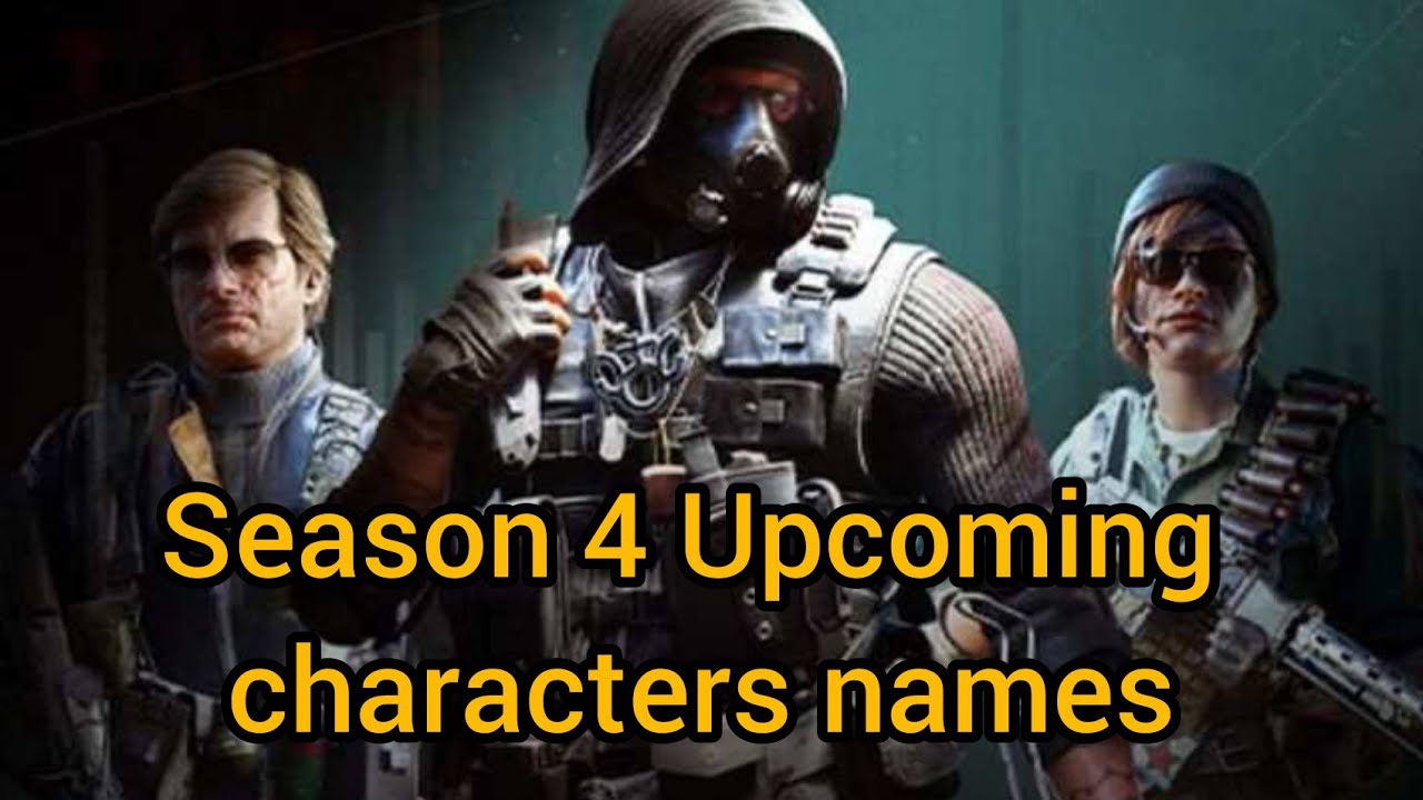 Upcoming season 4 characters names |codm news and leaks| codm Season 4 ...