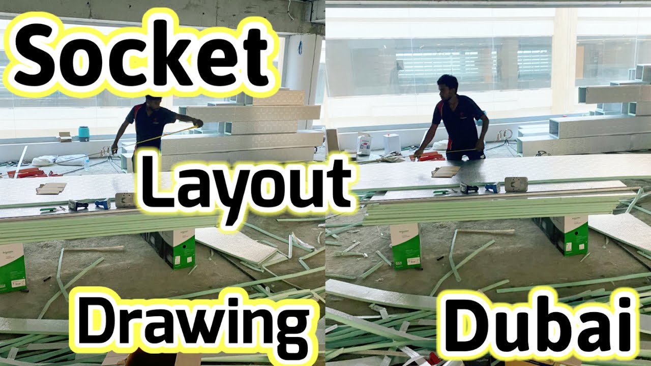 Part:5/Socket Layout As Per Drawing Dubai/Office Electrical Drawing ...