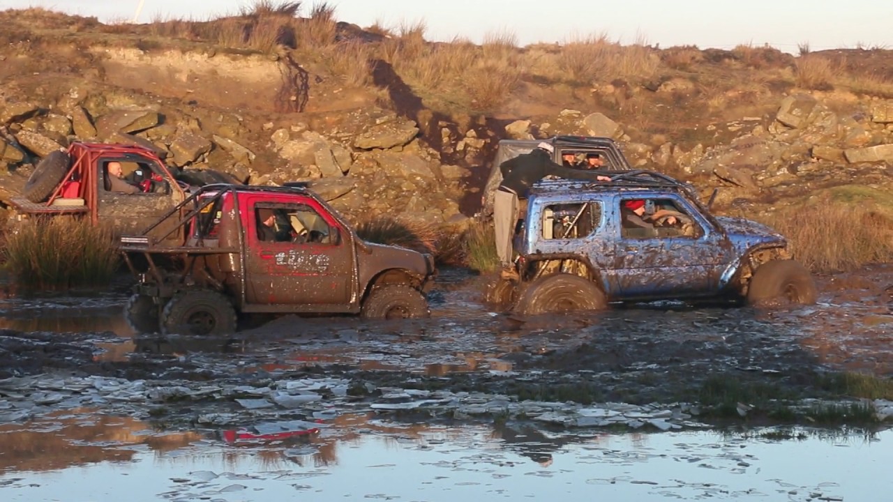 Cowm Quarry 4x4 day 29th Dec 2016 - YouTube