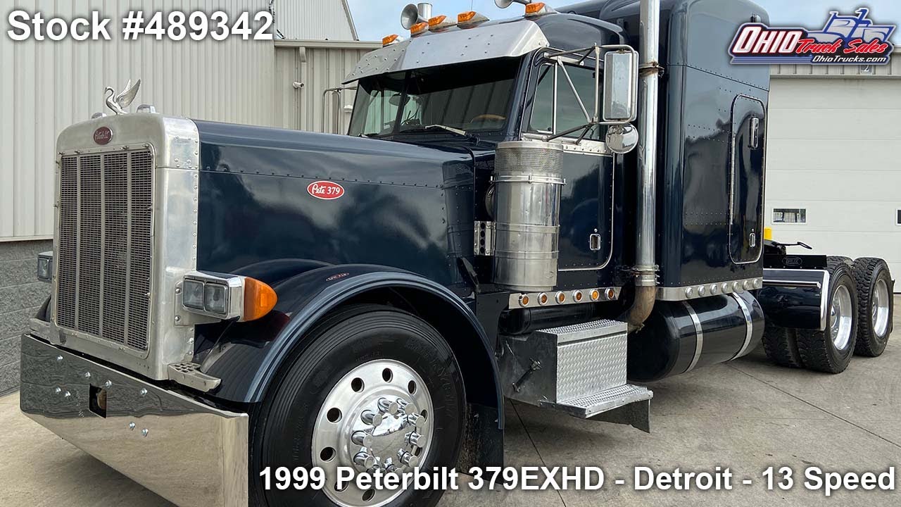 1999 PETERBILT 379EXHD - 489342 - SOLD - YouTube