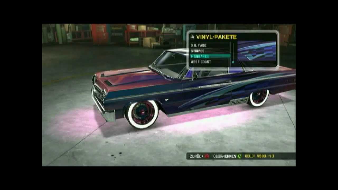 Midnight Club L.A. How to create a cool Low Rider (Skywalker_cbx Design ...