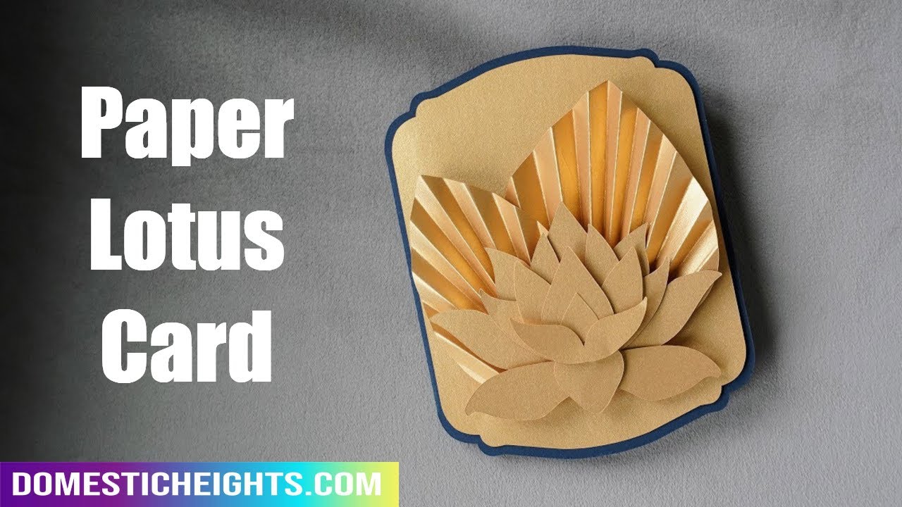 Lotus card tutorial - YouTube