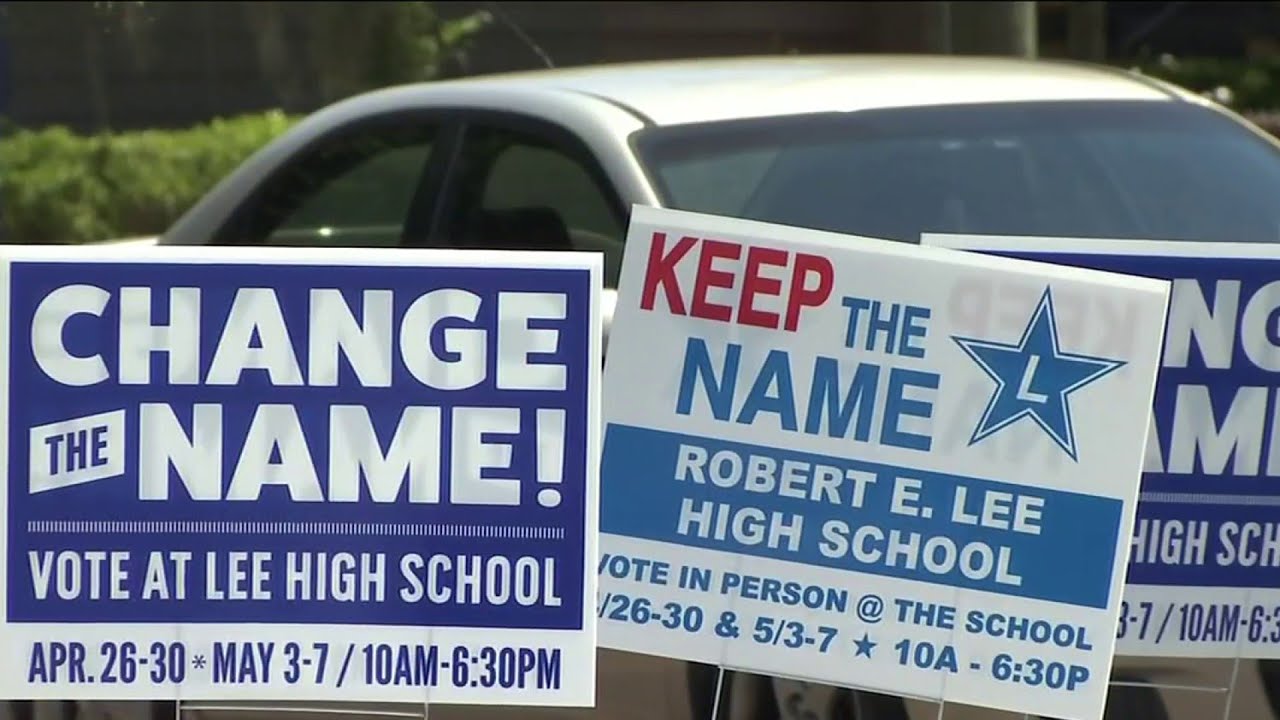 School name change vote: the results - YouTube