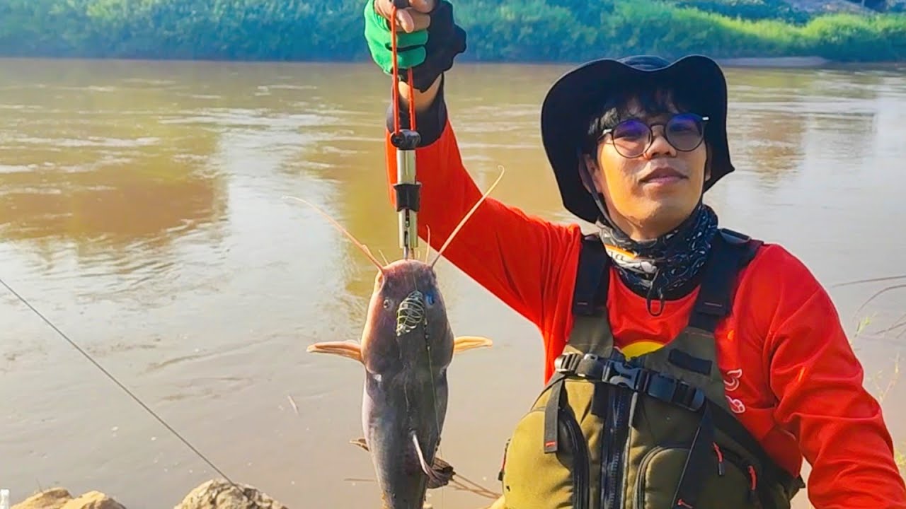ตกปลาหน้าดินแม่น้ำน่าน Ep3. : ซ้ำหมายเดิมครั้งที่ 3 #แม่น้ำน่าน #DDFishing - YouTube