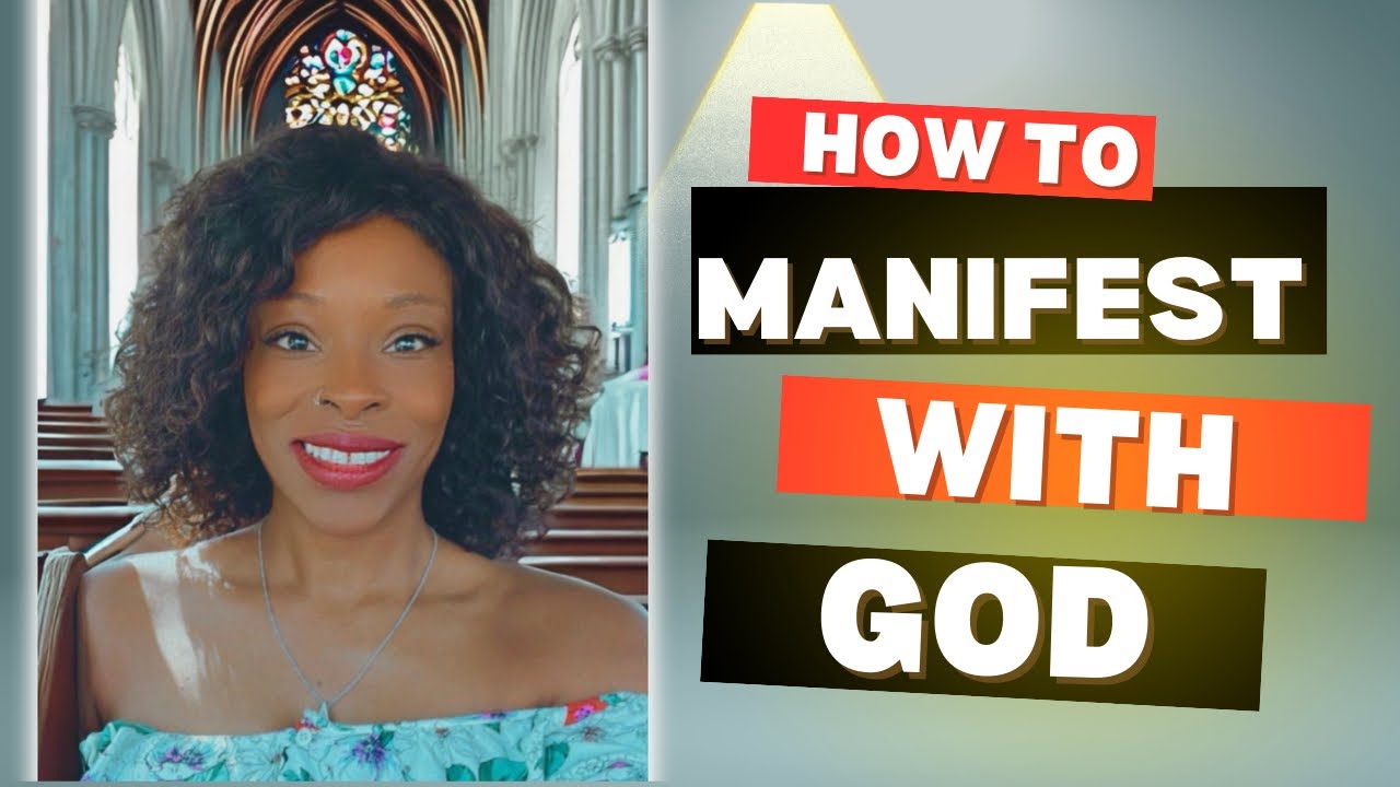 How To manifest with God 😇 Manifestation for Christians 💫 Should ...