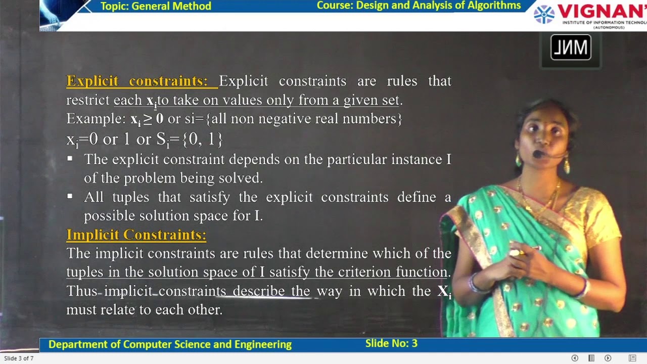 DAA UNIT 5 LECTURE 36 BACK TRACKING GENERAL METHOD - YouTube