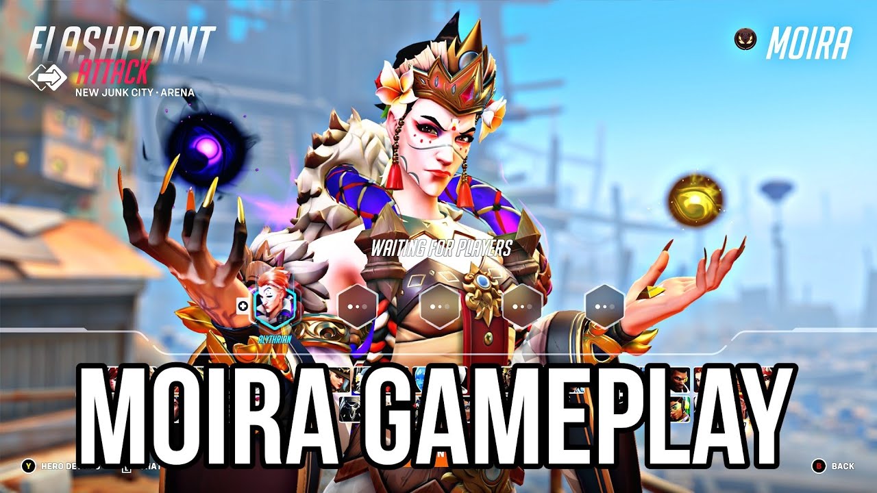 Demon Queen MOIRA in NEW JUNK CITY - YouTube