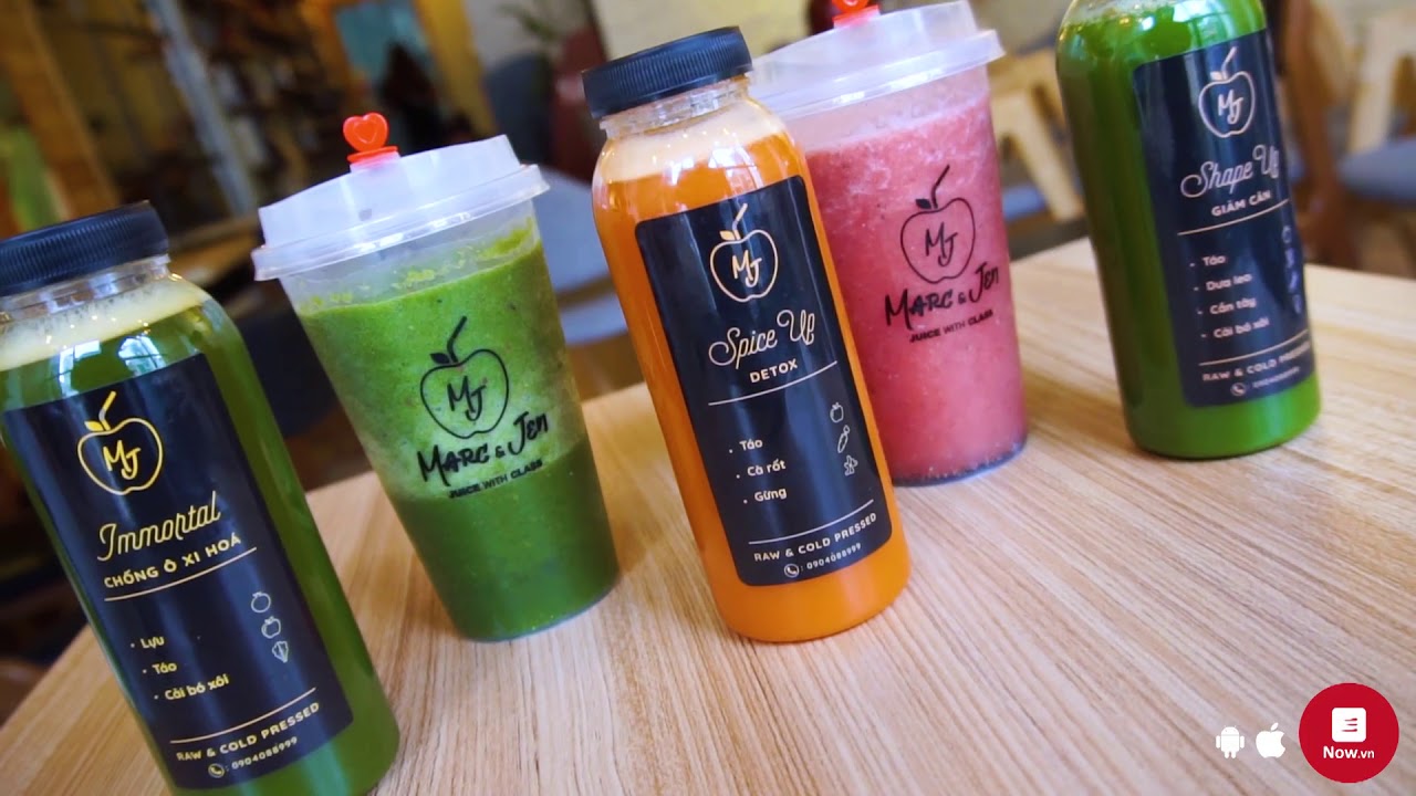 Marc&Jen - Healthy Juice & Coffee | Now HCM - YouTube