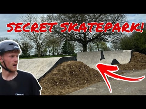 THIS HIDDEN SKATEPARK IS INSANE... - YouTube