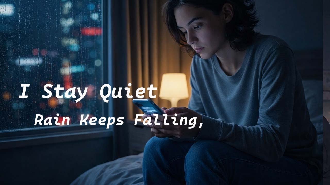 Rain Keeps Falling, I Stay Quiet(Lyrics) #music #lofi - YouTube