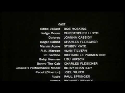Who Framed Roger Rabbit End Credits (TV Version) - YouTube