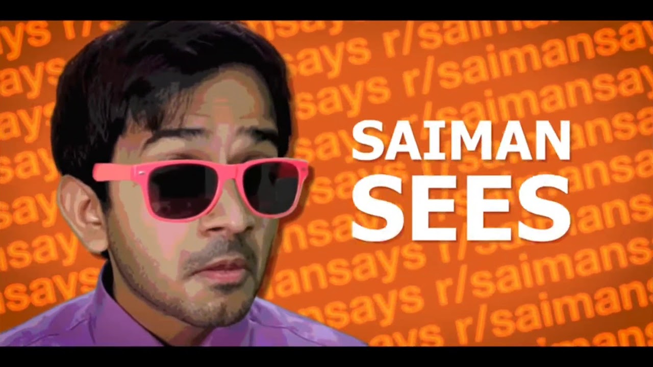 Saiman Says intro - YouTube