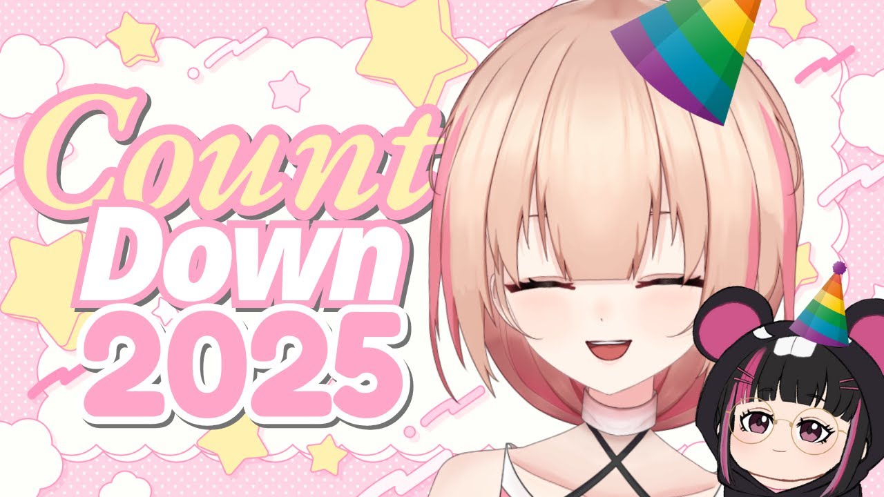 【Countdown 2025】อยู่ข้ามปีกับคุณ ft. @chermy_vtuber , @KuriimuCh , ผี ...