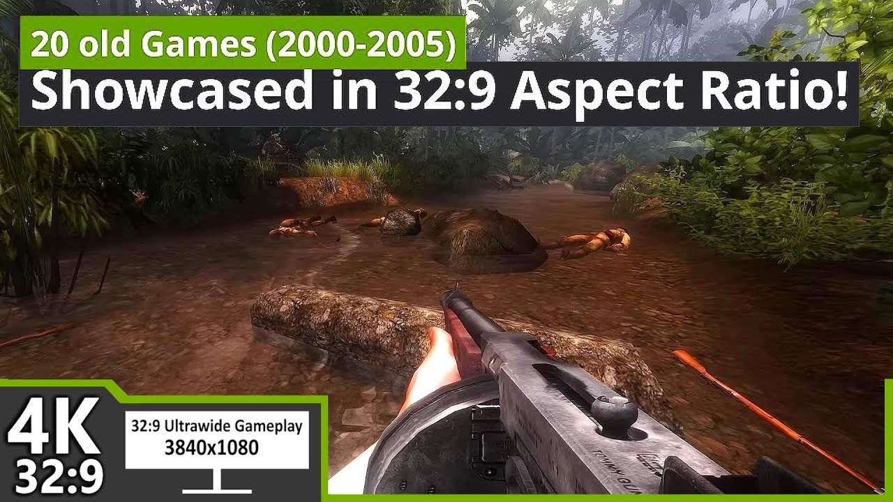 20 OLD FPS GAMES FROM THE PAST in 32:9 Aspect Ratio (2000-2005) - YouTube