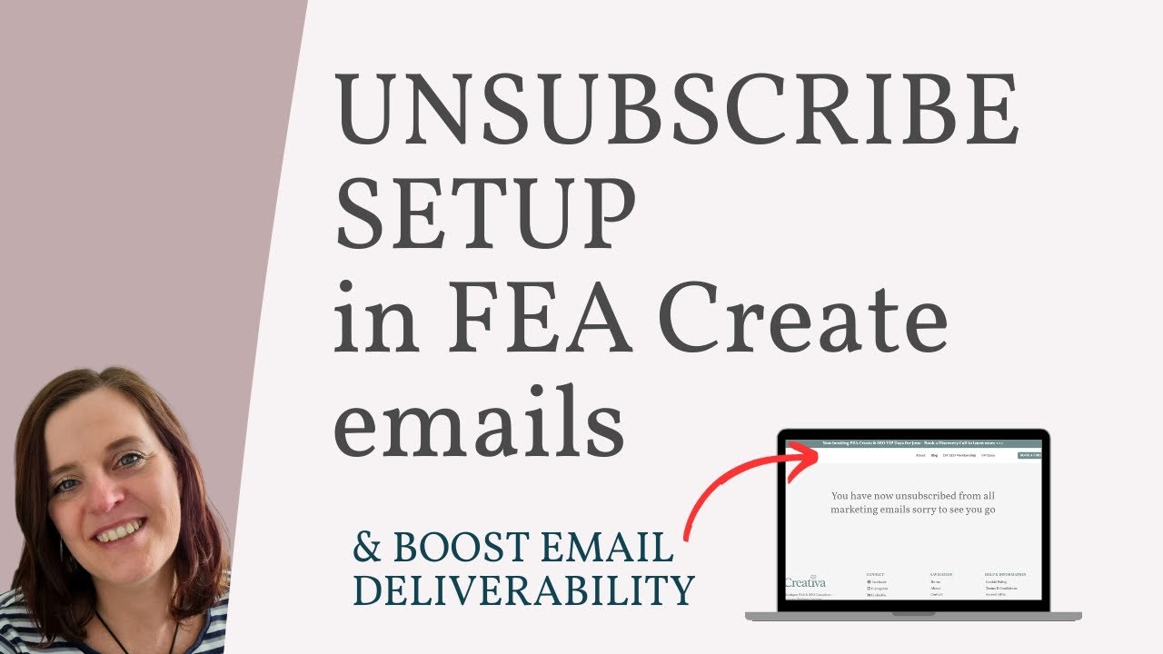 How to Set Up UNSUBSCRIBE Links in FEA Create Emails: A Detailed ...