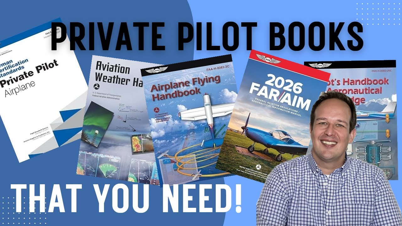 The ONLY Books You Need to Become A Private Pilot AND How to Get Them ...