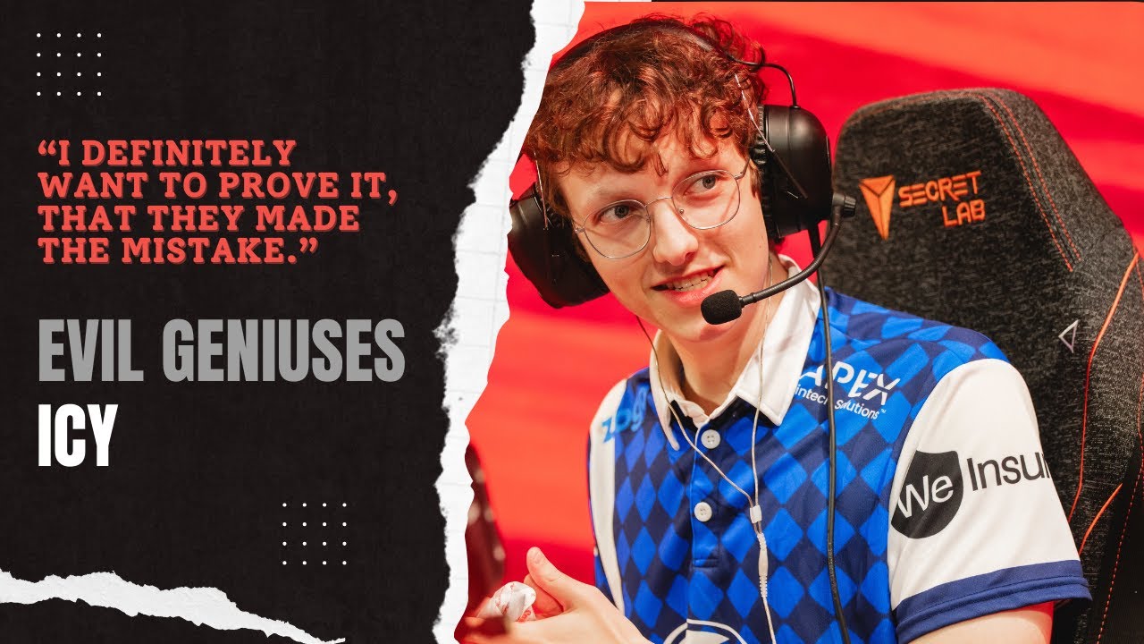 Icy has something to prove now that he’s back with Evil Geniuses - YouTube