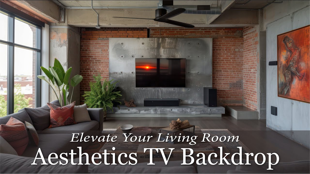 Elevate Your Living Room with Interesting TV Backdrop Design - YouTube