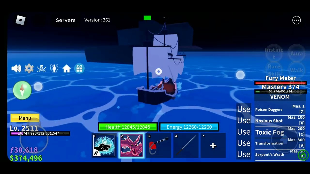 i found the Cursed ship area in blox fruits - YouTube