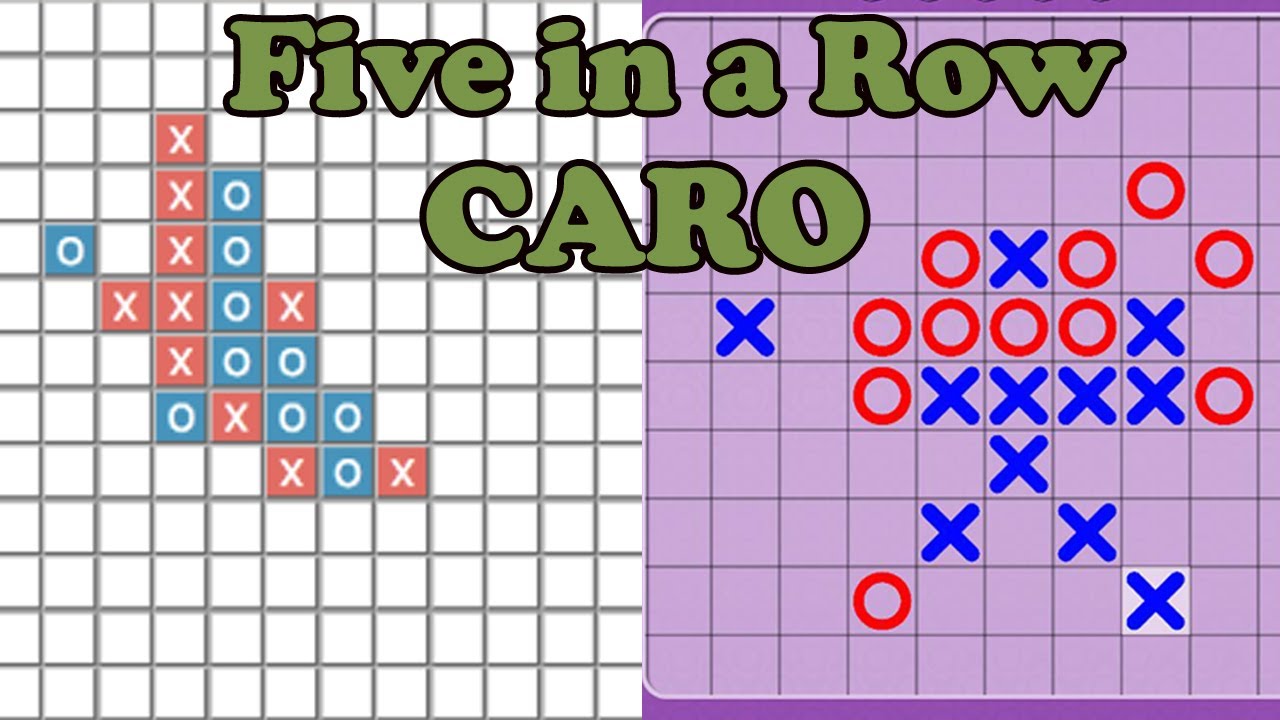 Five in a Row CARO Game | Facebook Game| Messenger| Part 02 - YouTube