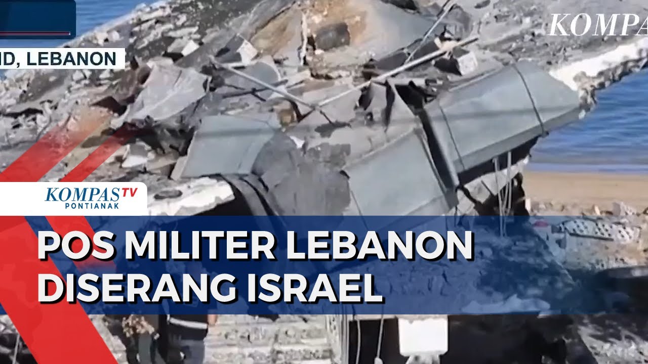 Serangan Israel Targetkan Pos Militer Lebanon - YouTube