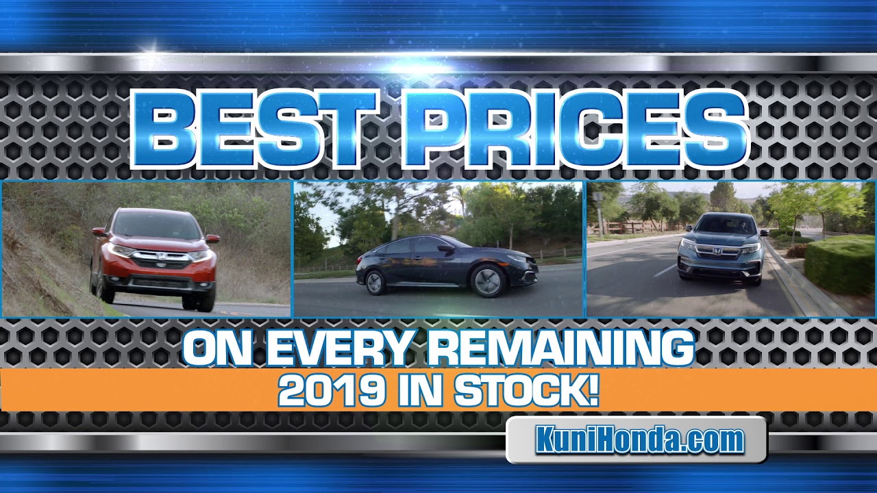 Kuni Honda 2019 Honda Civic - September 2019 - YouTube
