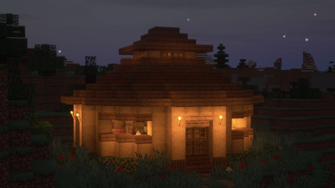 Minecraft | How to Build a Starter House/Storage Room - YouTube